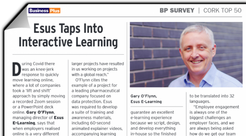 Continued Growth for Esus E-learning